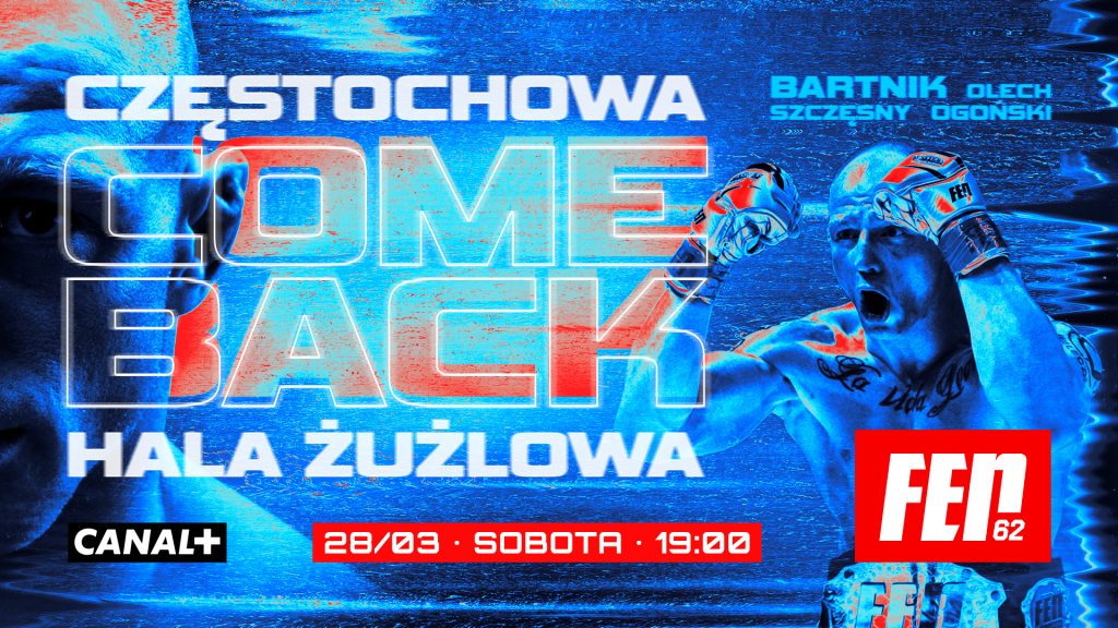 Oficjalny portal FEN MMA » Częstochowa gospodarzem gali FEN 62! Bartnik ...